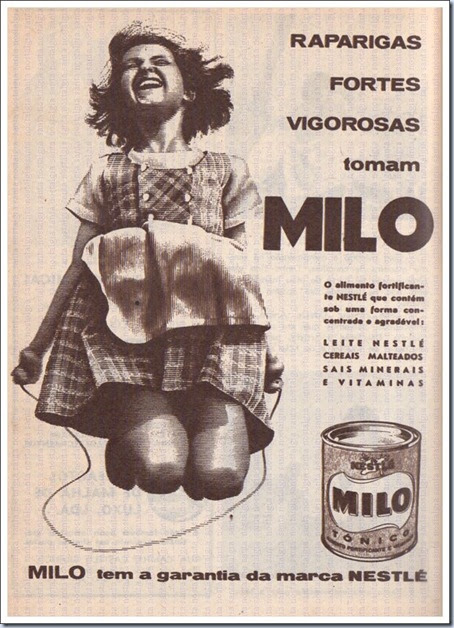 Santa Nostalgia: Milo - Raparigas fortes e vigorosas...
